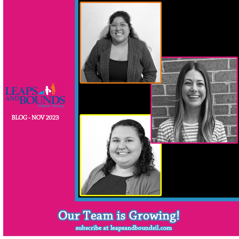 Our Team is Growing By Leaps and Bounds! - Leaps and Bounds Pediatric ...