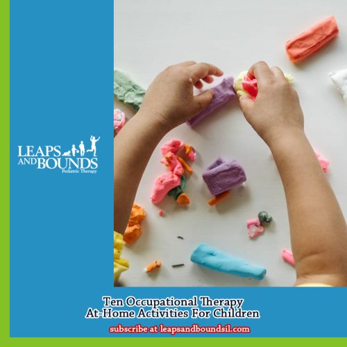 Ten Occupational Therapy At-Home Activities For Children